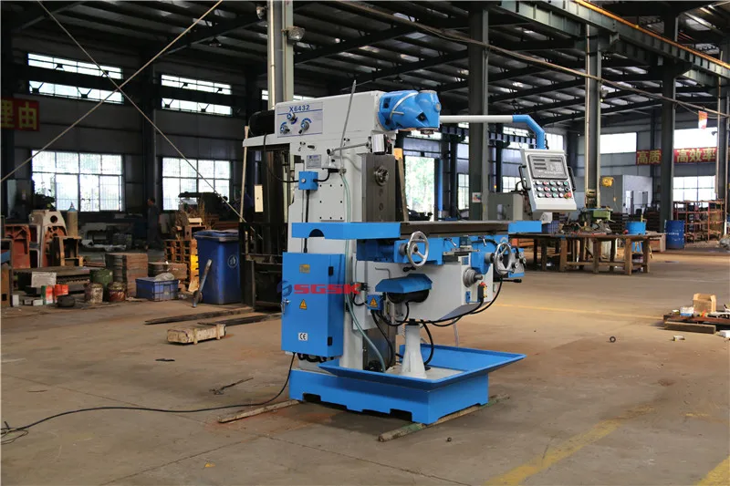 Universal Rotary Head Milling Machine X6432 Vertical Horizontal Milling ...