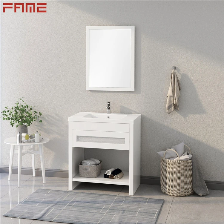 Floor Standing Bathroom Vanity Unit Tsca/fsc Eco-friendly Material ...