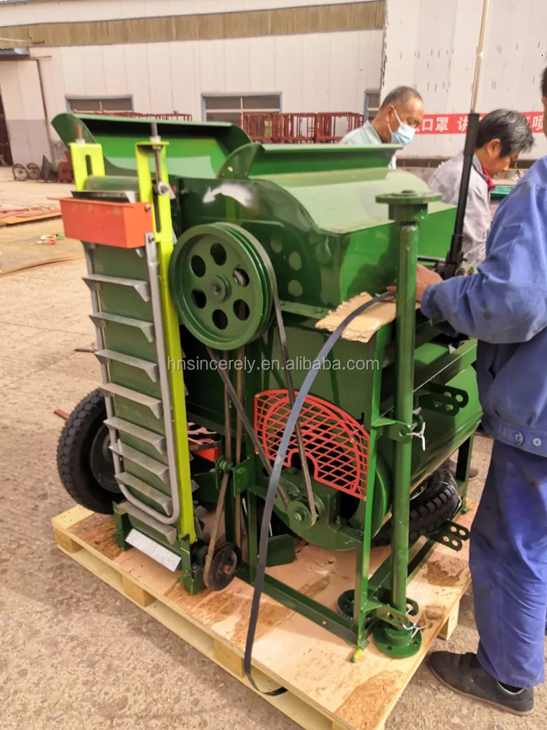 Wet and Dry Dual-purpose Tractor Traction Harvester Fresh Peanut Fruit ...