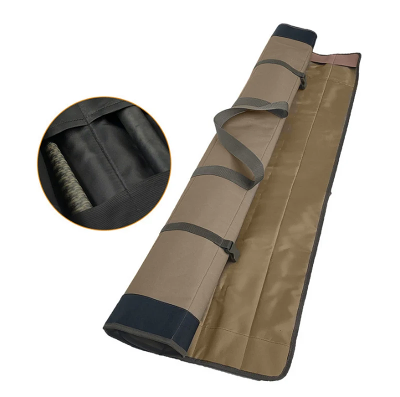 Factory Direct Sale 1.3m Folding Fishing Rod Bag Pole Cover Soft ...