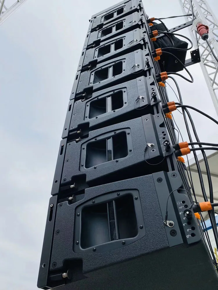 Admark Double 10 Inch Active Line Array - Professional Speakers