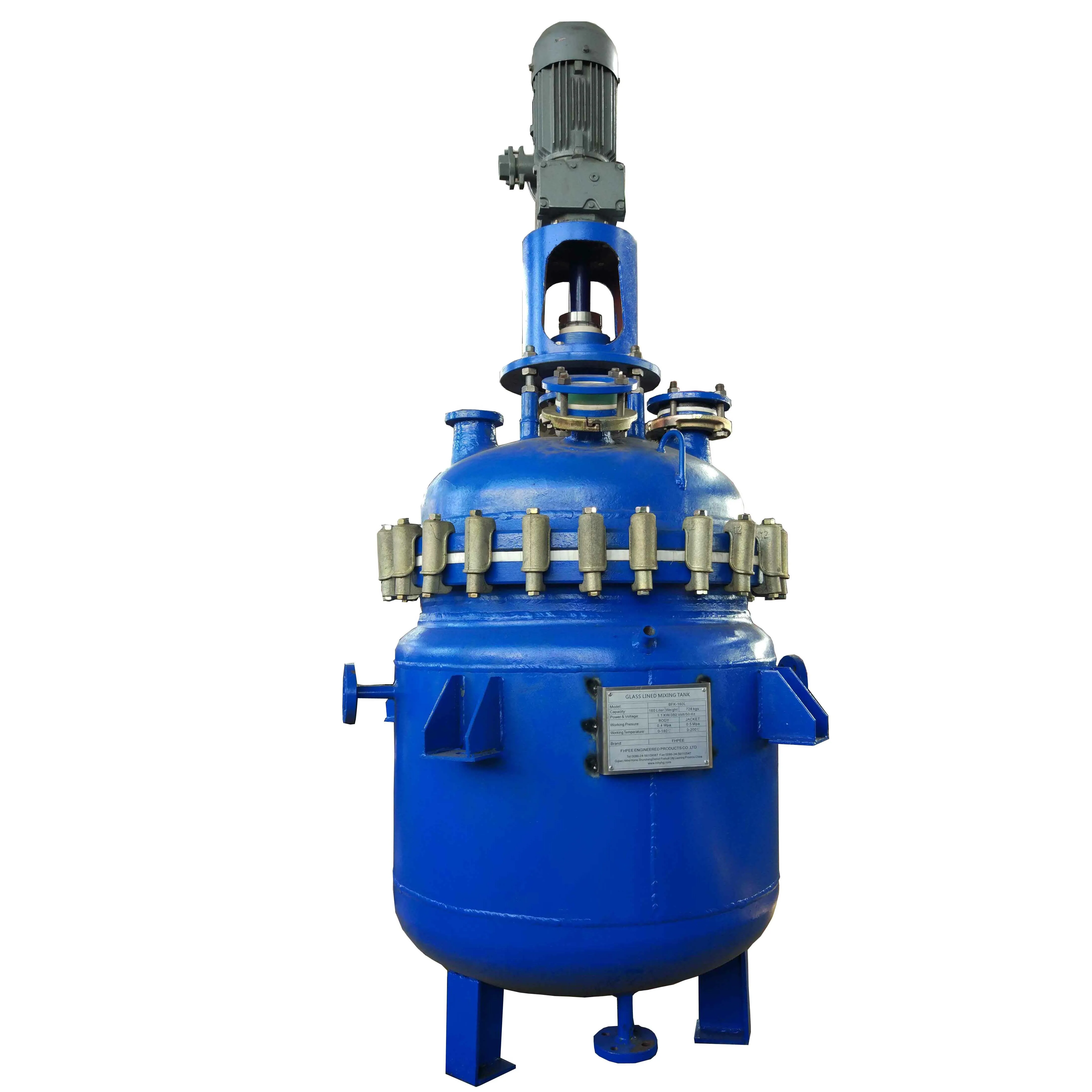 Stainless Steel/glass Lined Stirred Tank Reactor - Buy Glass Lined ...