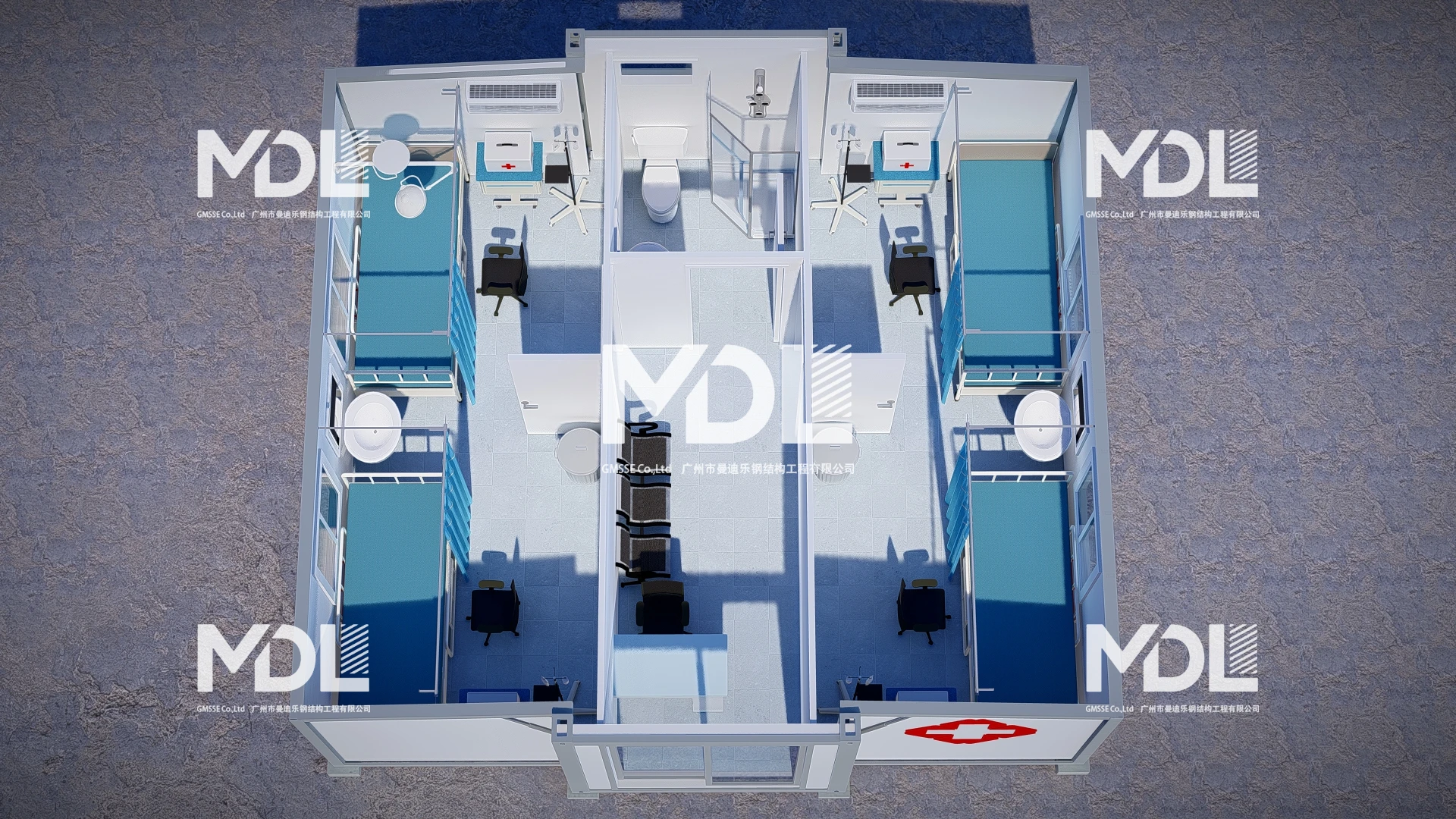 20ft 40ft Fast Build Mobile Modular Container Hospital Clinic Mobile ...