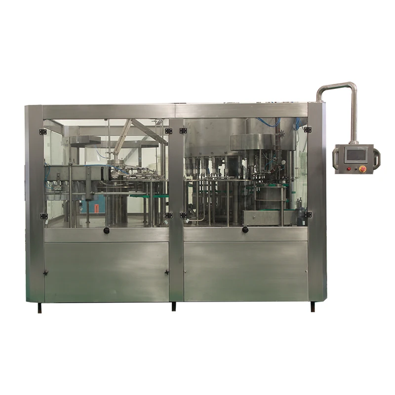 Complete Mineral Water PET Bottle Filling Packing Machine
