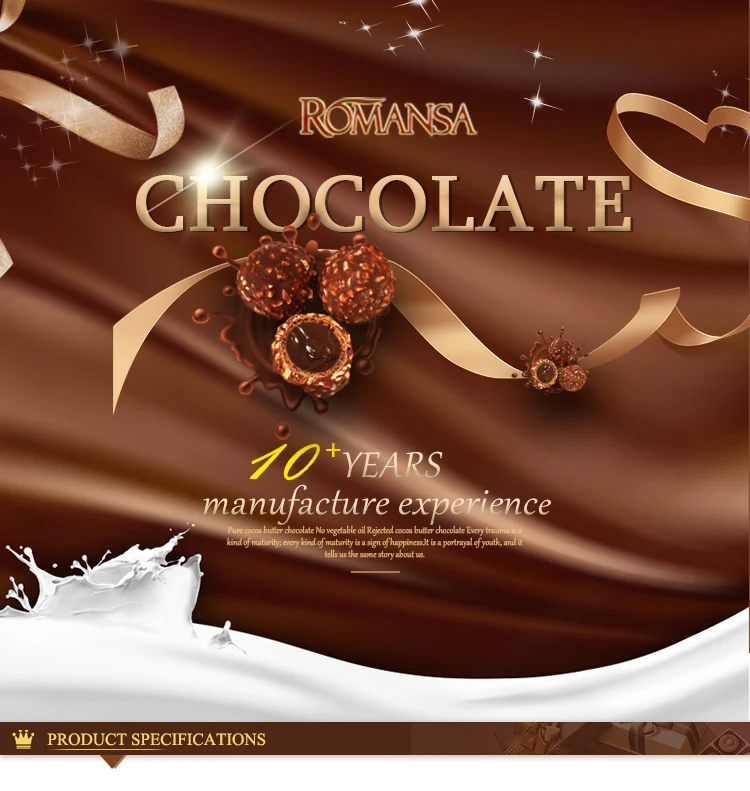 Import Luxury Rectangle-shaped Sweet Chocolate - Buy Crispy Chocolate ...