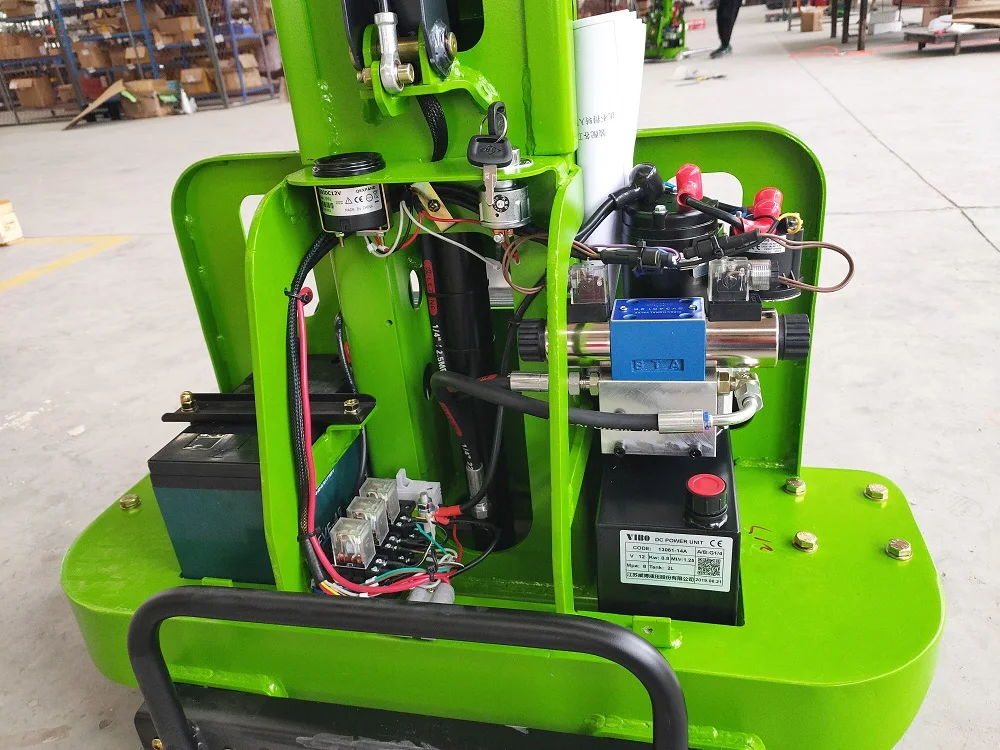 Small Stacker 500kg - Portable Self Loading Pallet Lift