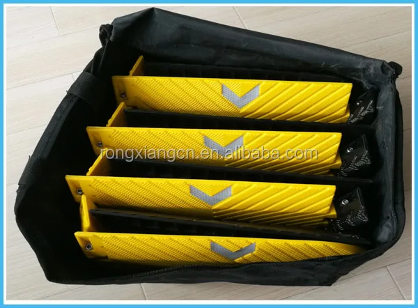 Portable Roll Out Speed Humps Mobile Portable Speed Bumps Hinged Design ...