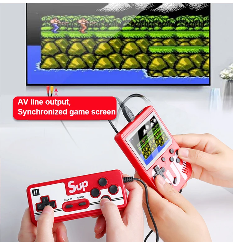 Sup Portable Video Handheld Game Single Double Player Game Console 400 ... Sup Portable Video Handheld Game Single Double Player Game Console 400 ...