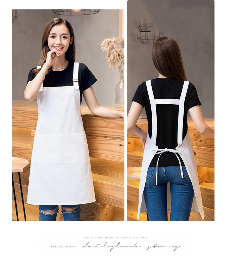 Different Styles Apron Household Kitchen Overalls With Pocket Fashion ...