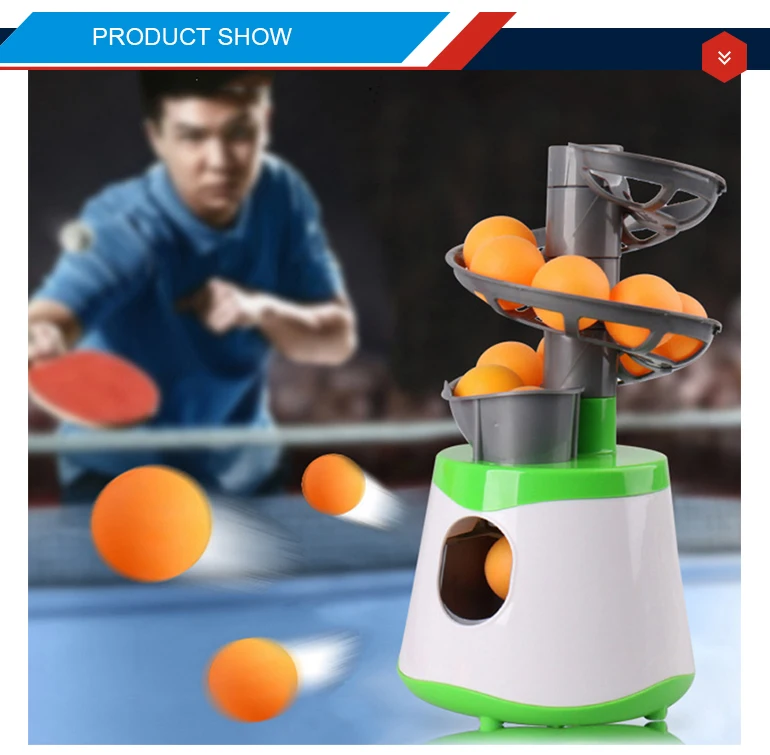 Kids Outdoor Sports Toy Automatic Pitcher Ping Pong Robot Ping Pong ...
