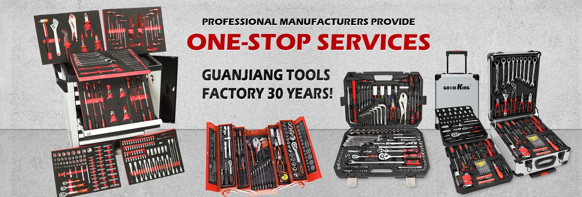 Ningbo Guanjiang Tools Co., Ltd. - Tools Set, Tools Trolley