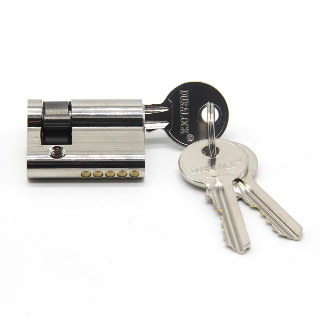 40mm Euro Profile Brass Cylinder Lock Half Open Door Mortise Lock ...