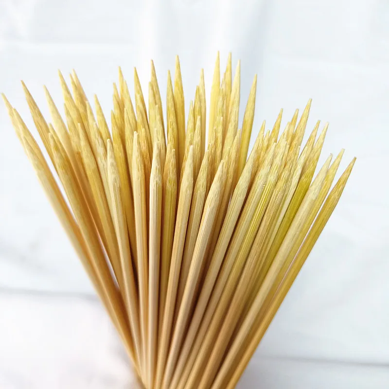 Professional Factory Green Natural Pointed Carbonized Toothpick ...