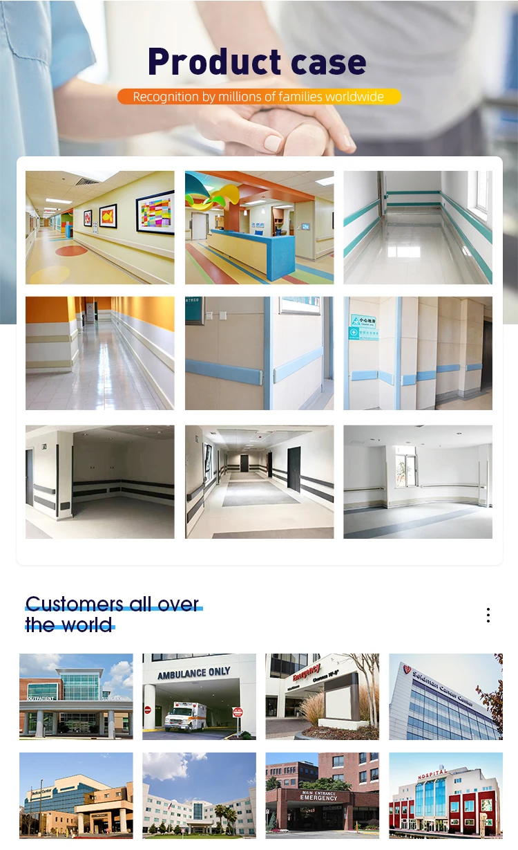 PVC Anti-Collision Wall Guard - Durable & Versatile Solution