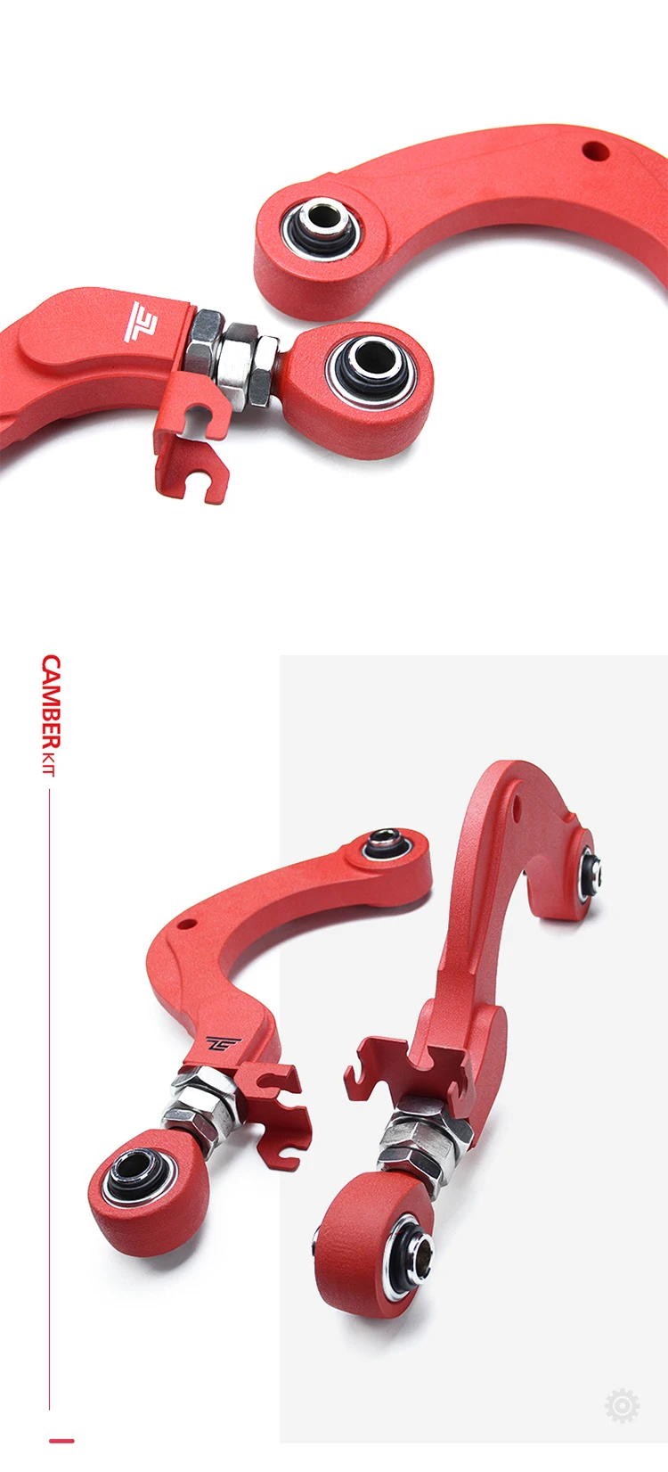 Adjustable Lower Control Arm Bush Ball Joint Fit Vw Golf7 R Gti Mk7 ...