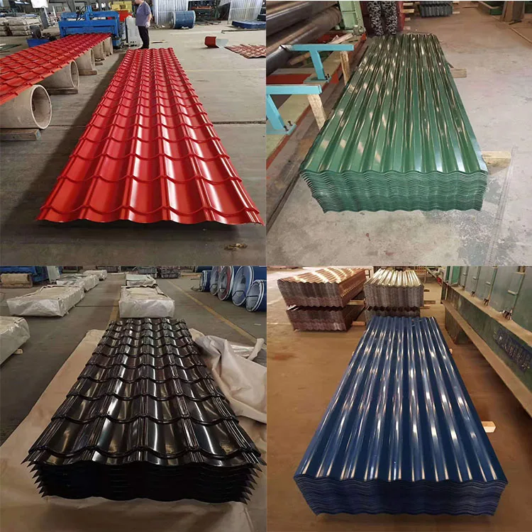 Red Color Coated Long Span Aluminium Maroon Roofing Sheet