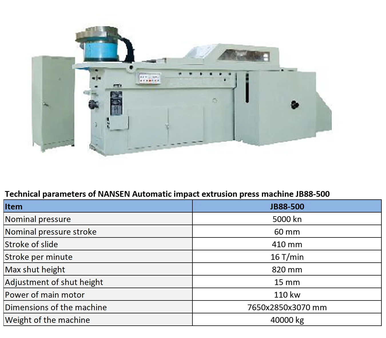 Aluminum Slug Impact Extrusion - Efficient Punching Machine