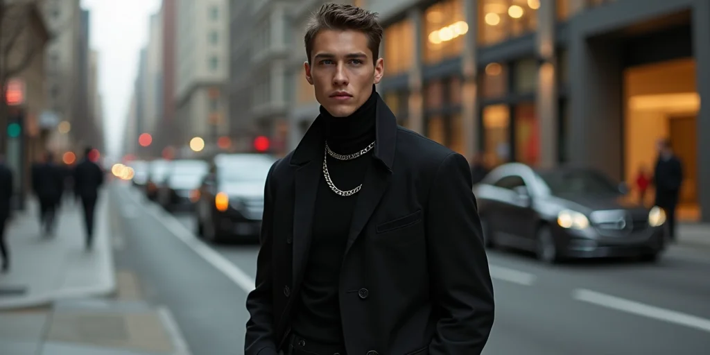 Mens Suit With Turtleneck The Ultimate Style Statement For 2025