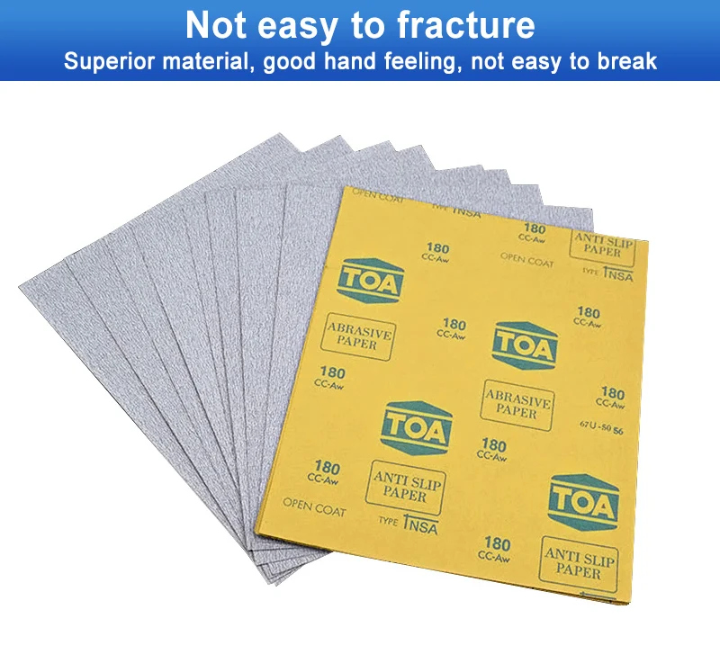 Toa Thailand Captain Abrasive Paper Swallow White Super Coated ...