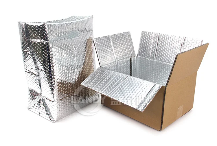 Caja De Cartón Para Alimentos Congelados,Embalaje Térmico De Espuma Con ...