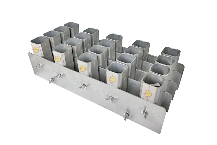 21 Shots 32 Shots 40 Shots Aluminum Alloy Tube Display Racks For ...