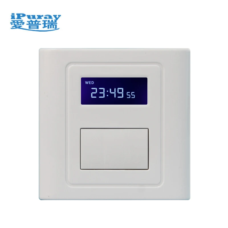 1 Gang Lcd Display Automatic 220v Digital Timer Switch With 20 Auto On ...