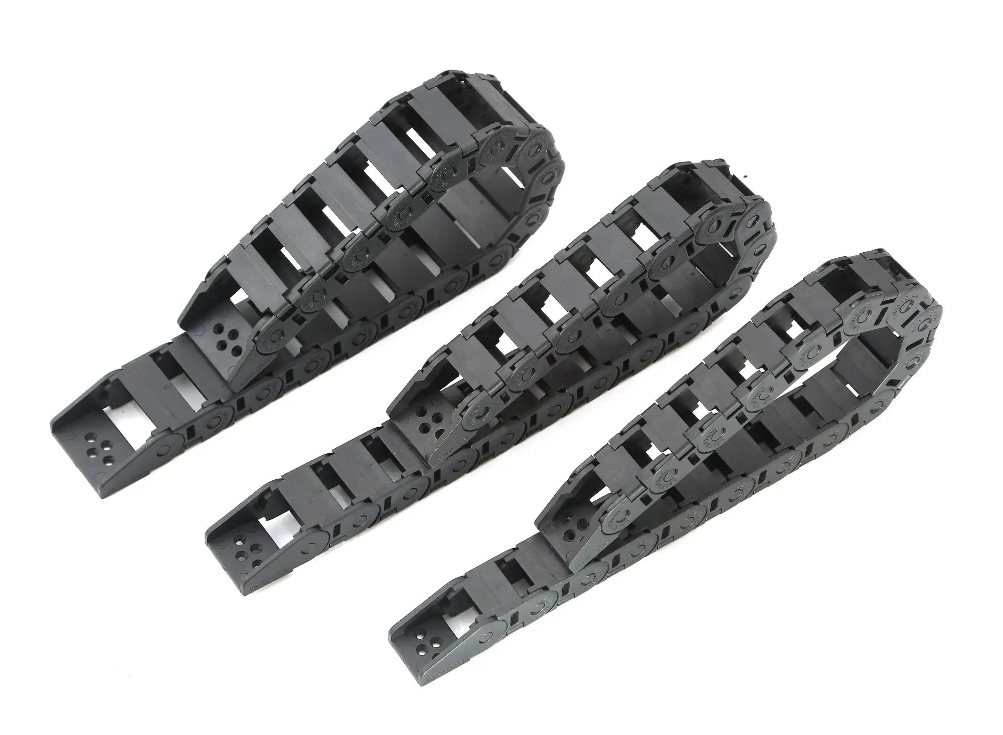 Plastic Flexible Cable Carrier Track Chain For Laser Engraving 18 X ...