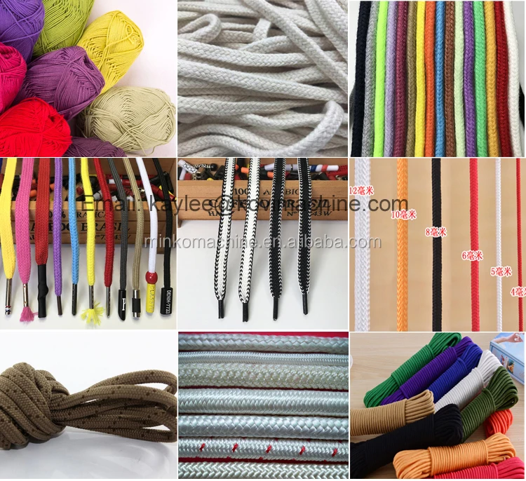 Elastic Cord Braiding Machine - High Speed Rope Maker