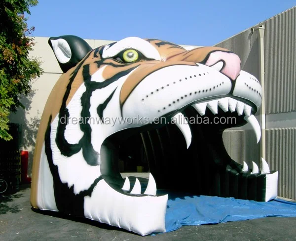 2025 Hot Sale Giant Inflatable Tiger, Blow up Inflatable tiger Mascot ...