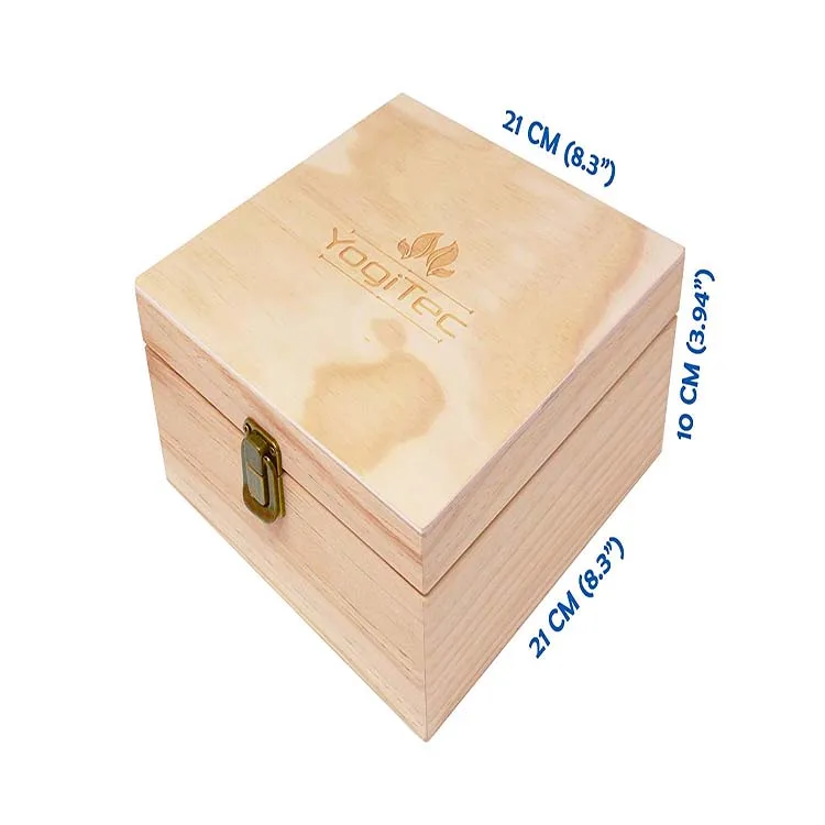 Bamboo Essential Oils Storage Box - Holds 24 Oils (5ml - 15ml) - Tree ...
