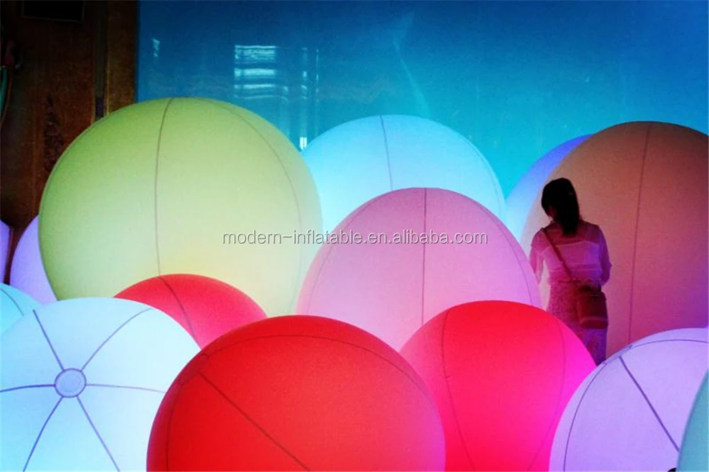 High Quality Inflatable Led Zygote/inflatable Led Throw Ball/touch Ball ...