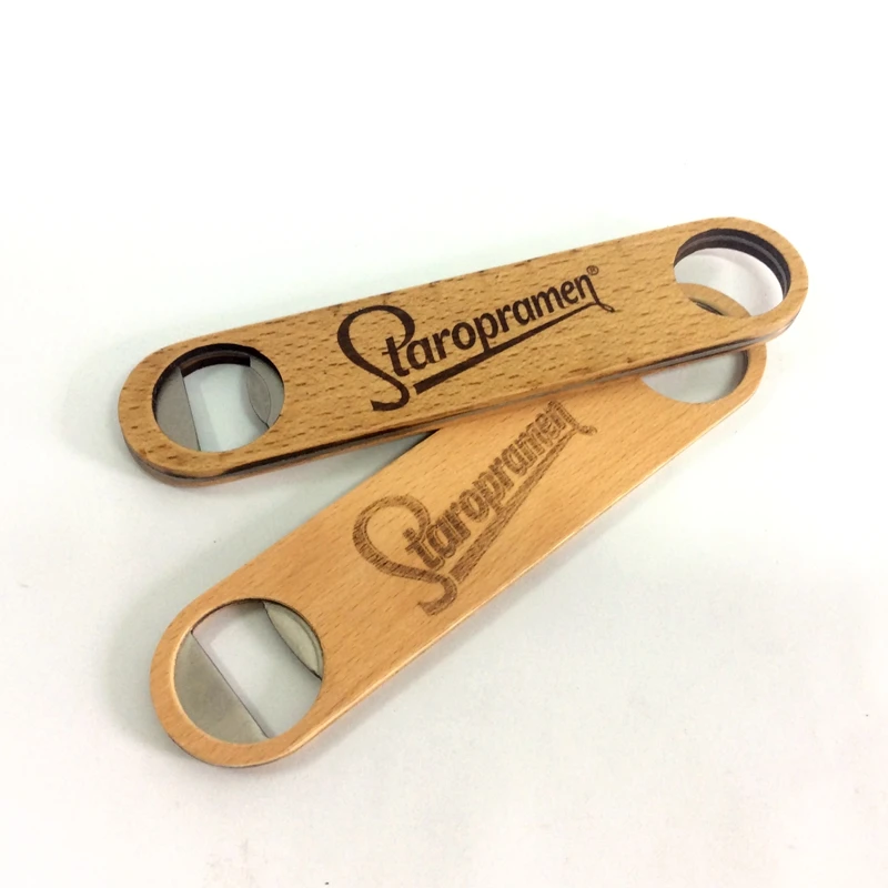 Poromotional CORONA Wooden Beer Bar Blade - Sustainable & Stylish