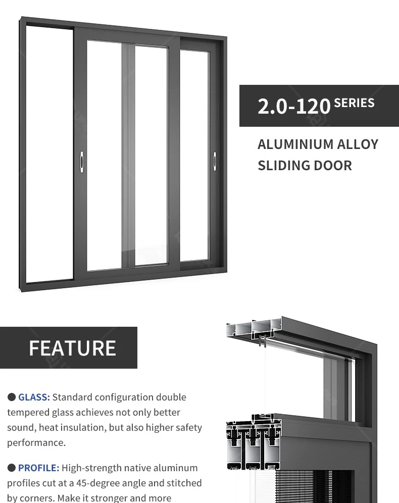 Aluminium Door Sliding Door / Bulletproof Glass Door - Buy Aluminum ...