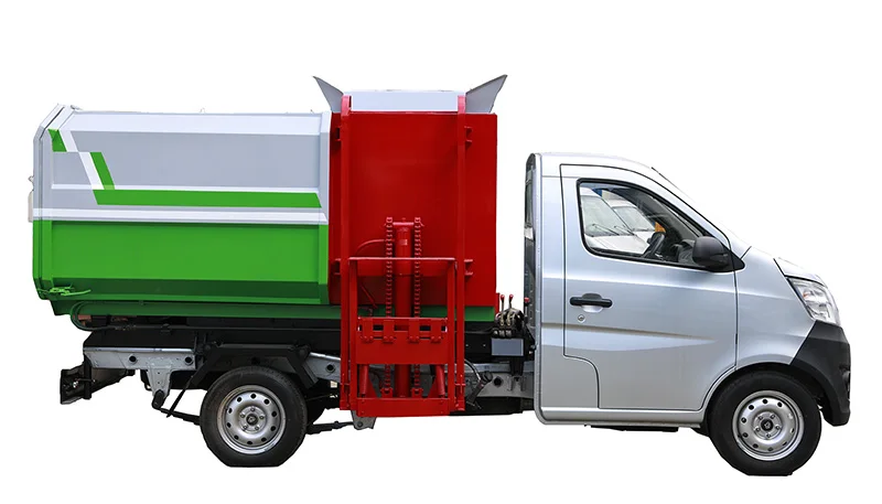 Mini Self Loading And Unloading Garbage Truck Household Waste ...