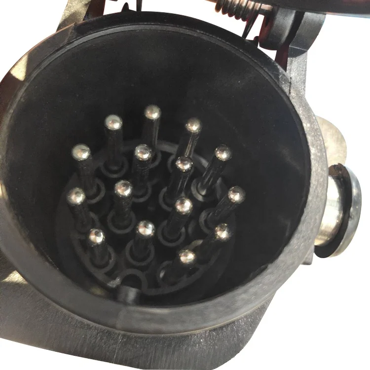 Eco-friendly 24v European Trailer Connector - 15 Pin Socket