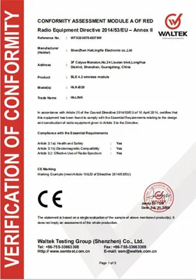 Shenzhen Hi-Link Electronic Co., Ltd. - WiFi Module, Power Module