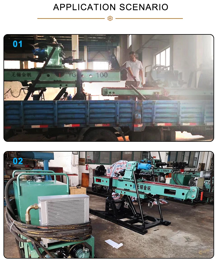 Yg-100 Portable Anchor Drilling Rig Rock Anchor Drilling Rig - Buy Rock ...