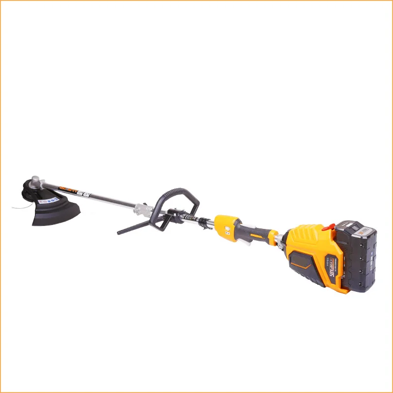 Cordless 58V Brushless Li-ion Battery Max Rear Mount Motor Brush Cutter ...