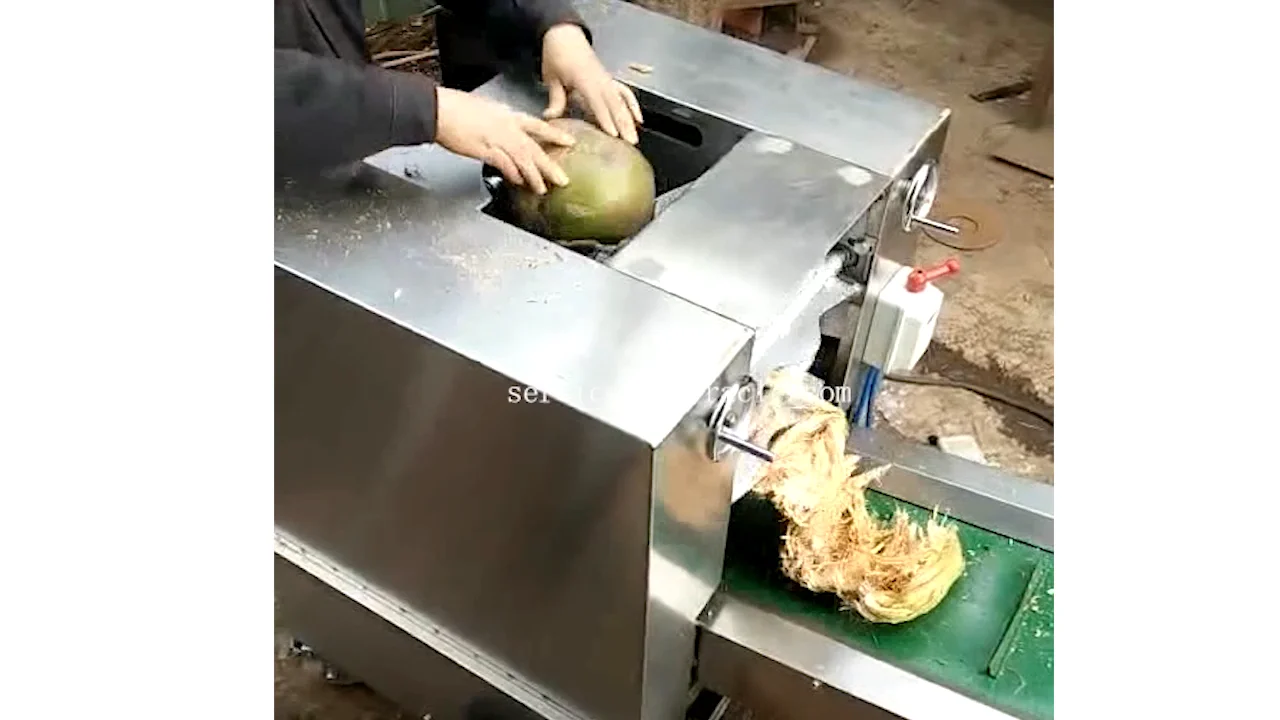 Coconut Husk Remover Peeling Machine - Buy Coconut Husk Remover Peeling ...