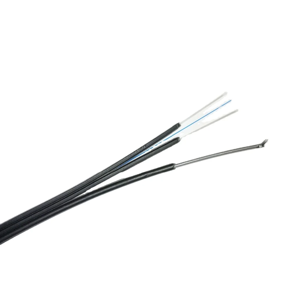 FTTH outdoor drop cable 4core wire optic fiber - Communication Cable ...