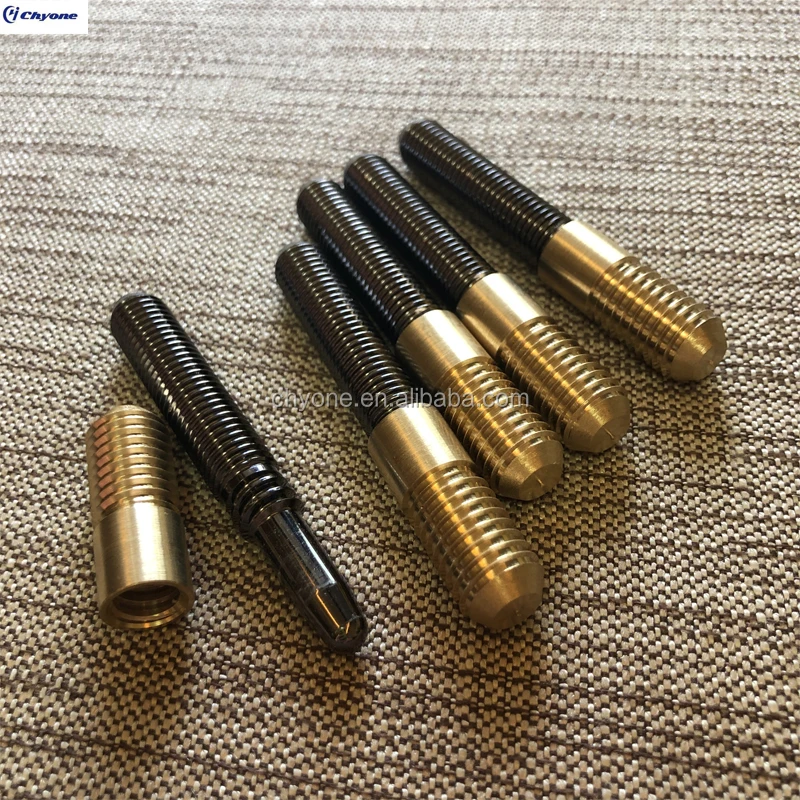 Black Plating Aluminum Uniloc Joint One Set For Pool Cue - Buy 3/8-10 ...