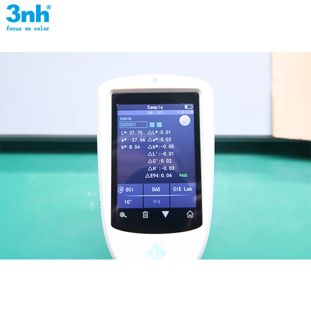 Digital Spectro Colorimeter Plastic Plate Color Testing Machine Pigment ...