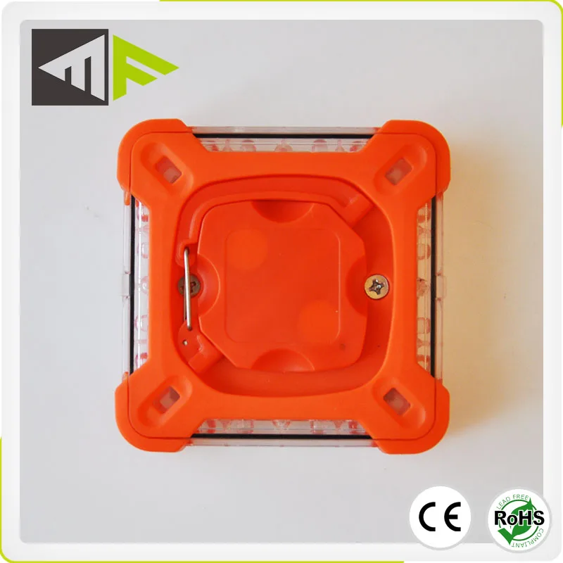 9 Patterns Flare 16 LED + 4 SMD LED Emergency Safety Magnet Flashing ...