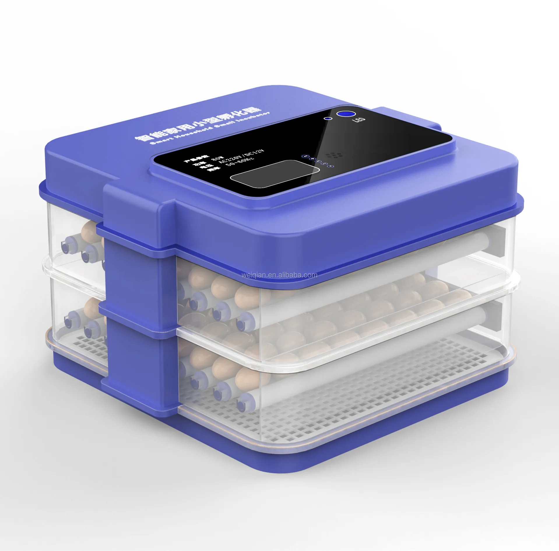 2019 New Model Mini Eggs Incubator 64 Eggs Incubator 100 Mini Eggs ...