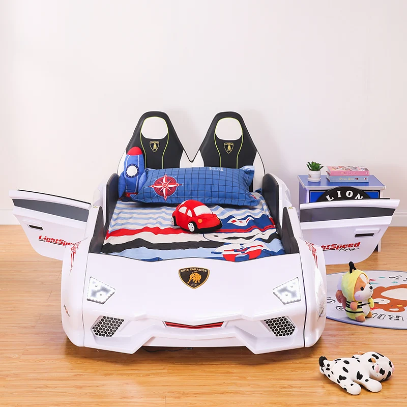 Queen Size Racing Super Car Bed Kids For Boys And Girls - Buy Car Bed ...