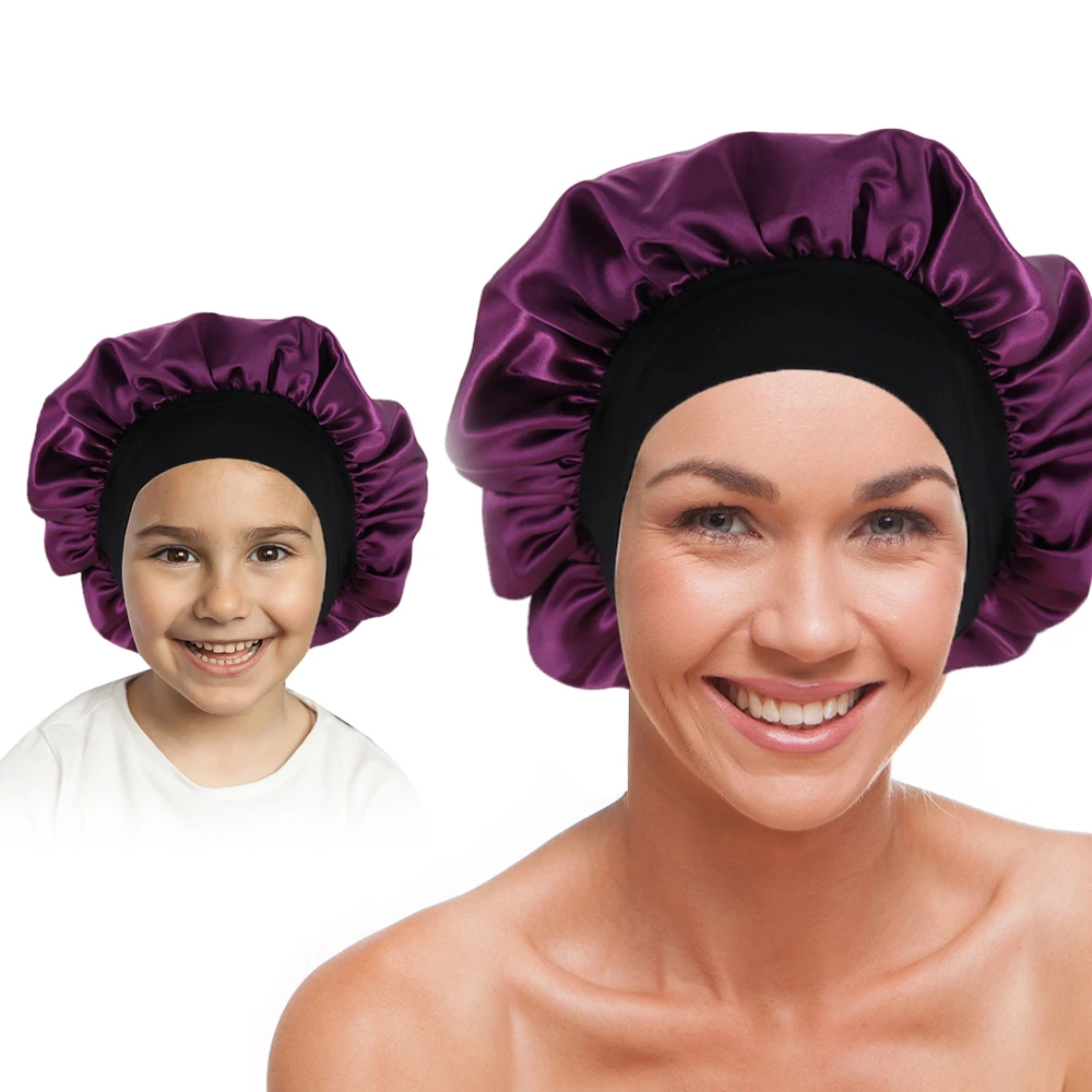 Silk Satin Bonnets - Luxury Custom Reversable Designer Hair Wraps