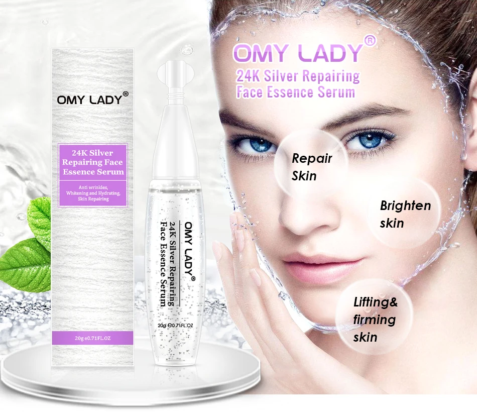 Oem/private Label Omy Lady Effective Collagen 24k Silver Serum For Skin ...