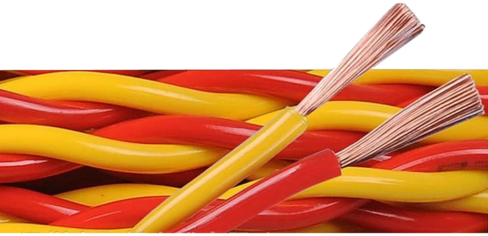 2 Core Twisted Cable Wire /rvs Twisted Pair Cable With Flame Retardant ...