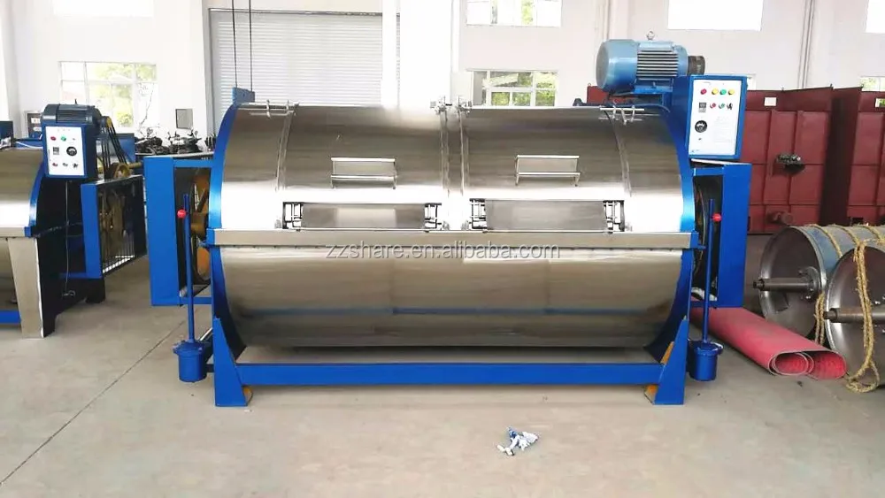 Industrial down Feather Washing Machine for Wool - Video Inspection