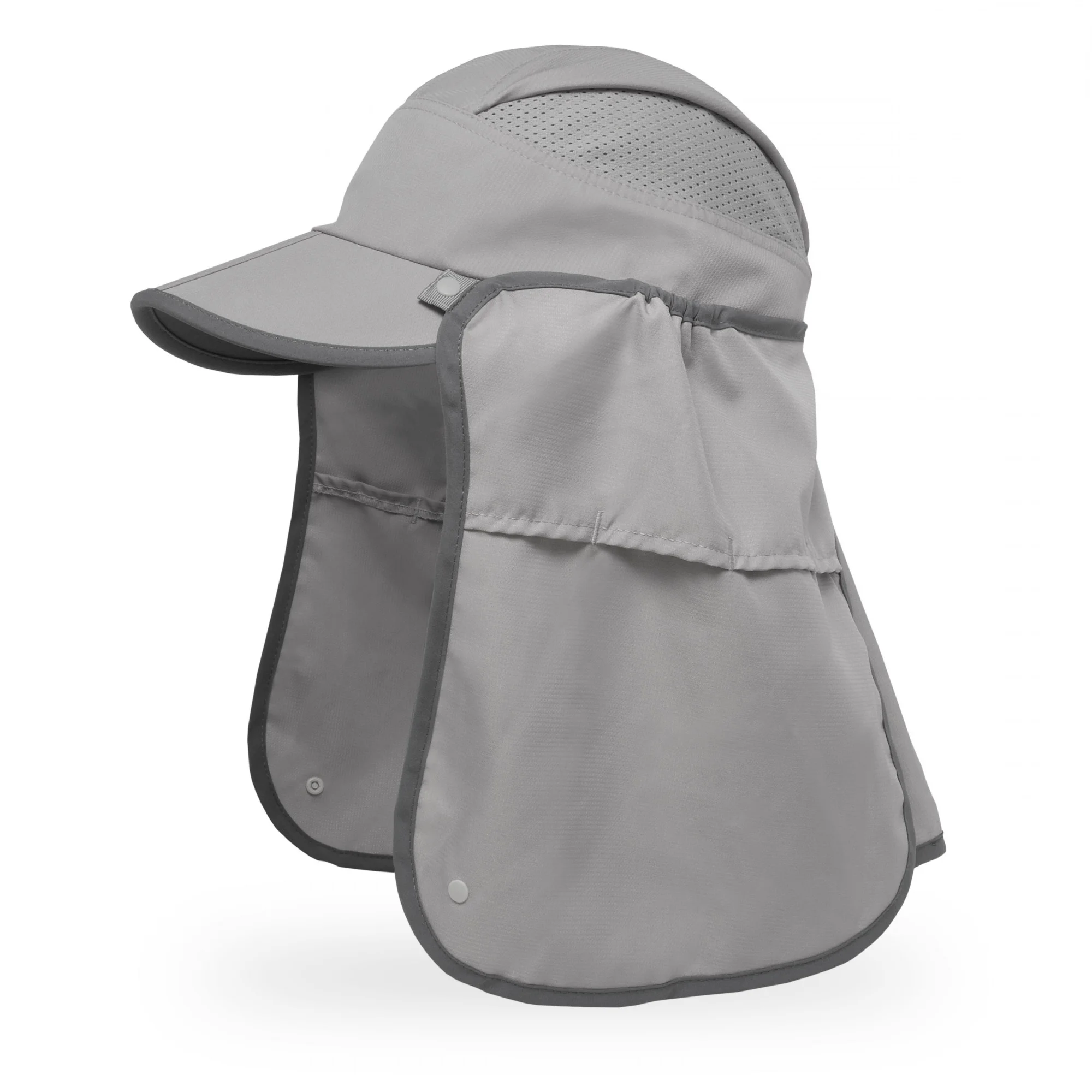 Removable Ventilated Neck Cape Sunshield Fishing Cap Men Women